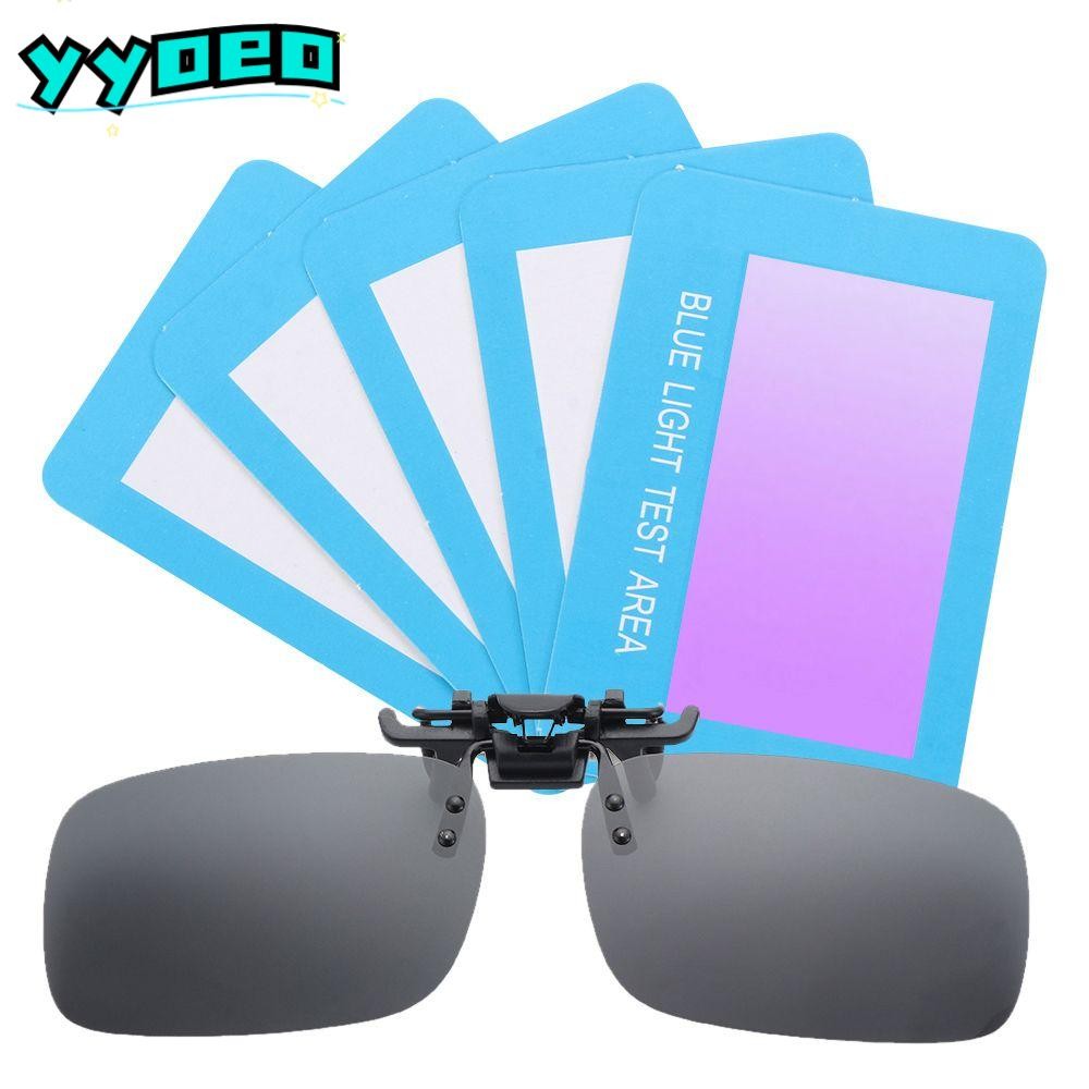 Yyoeo 5 ชิ้น/เซ็ต Anti-Blue Light Test Card Blue Light ทนทานการ์ด ...