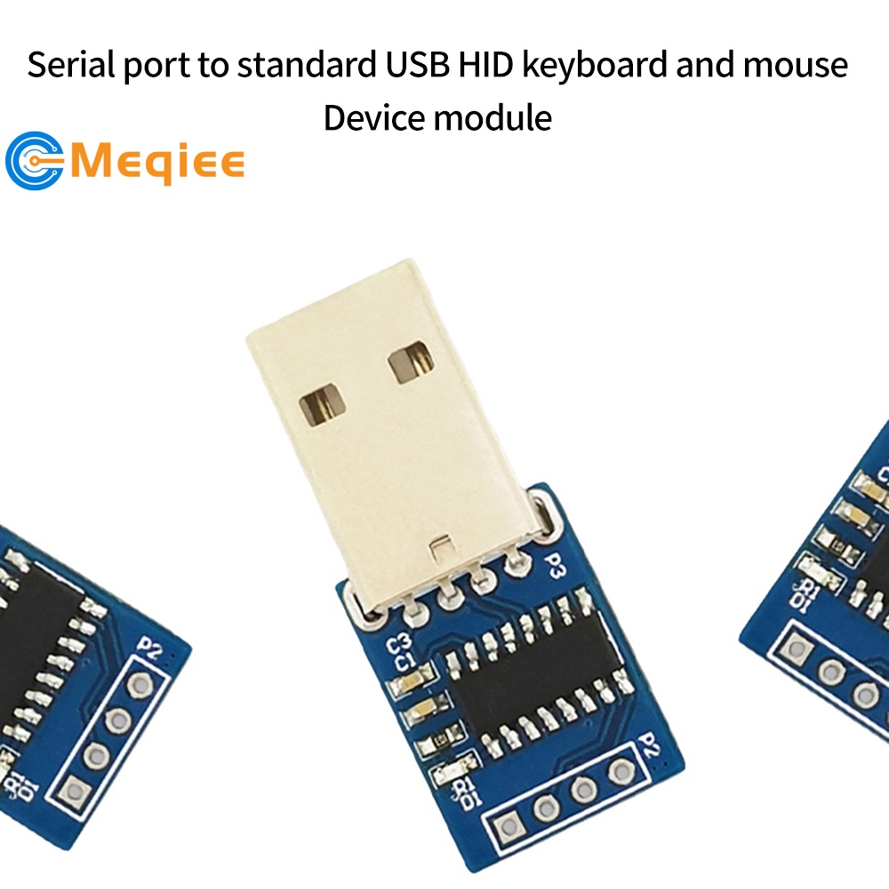 โมดูลพอร์ตอนุกรม CH9329 UART TTL เป็น USB HID คีย์บอร์ด เมาส์ ไม่มีไดร ...