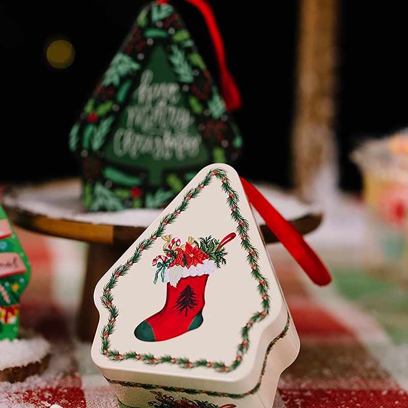 Tbth กระป๋องใส่ขนม คุกกี้ ช็อคโกแลต ขิง รูปการ์ตูนคริสต์มาส เหมาะกับ ...