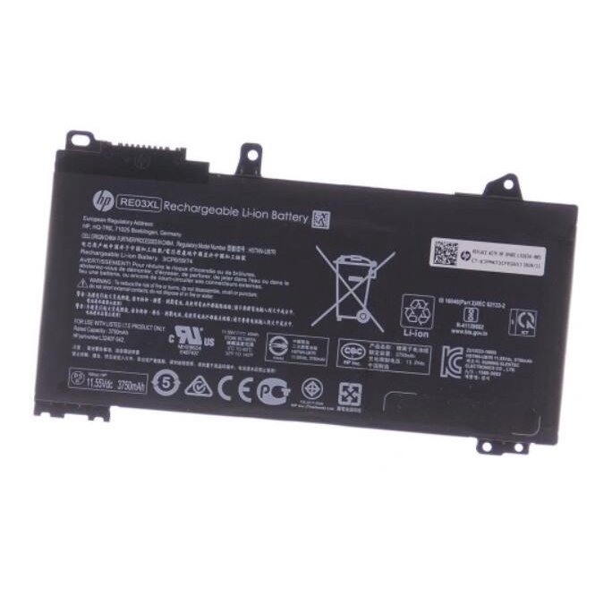 HP ProBook 445 450 455 455R G6 RE03XL Pro 13 14 G2 battery แบตเตอรี ...