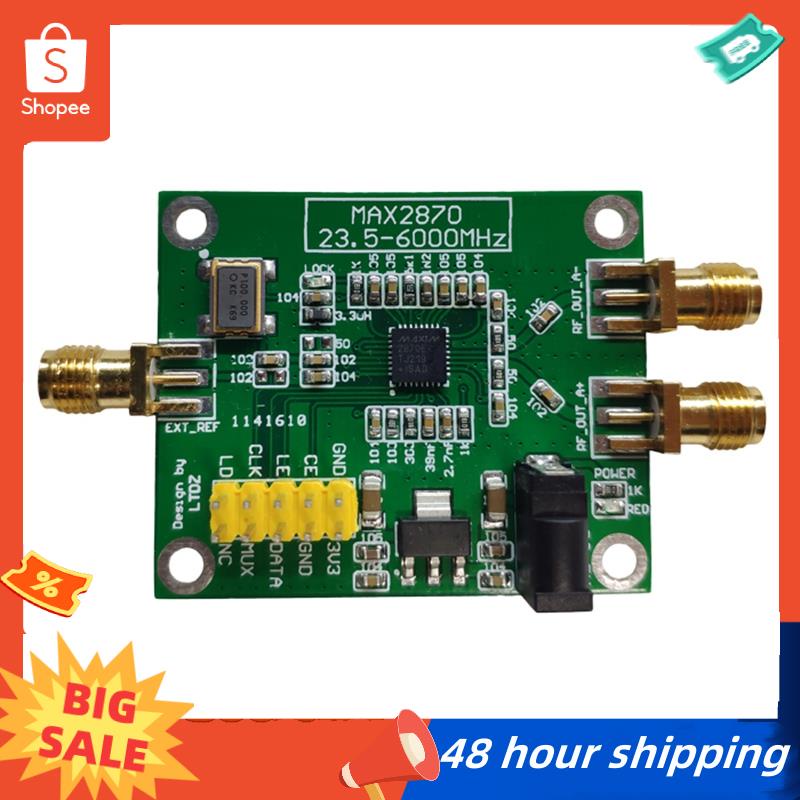 พร้อมส่ง เครื่องวิเคราะห์สัญญาณสเปกตรัม MAX2870 23.5-6000Mhz USB 5V ...