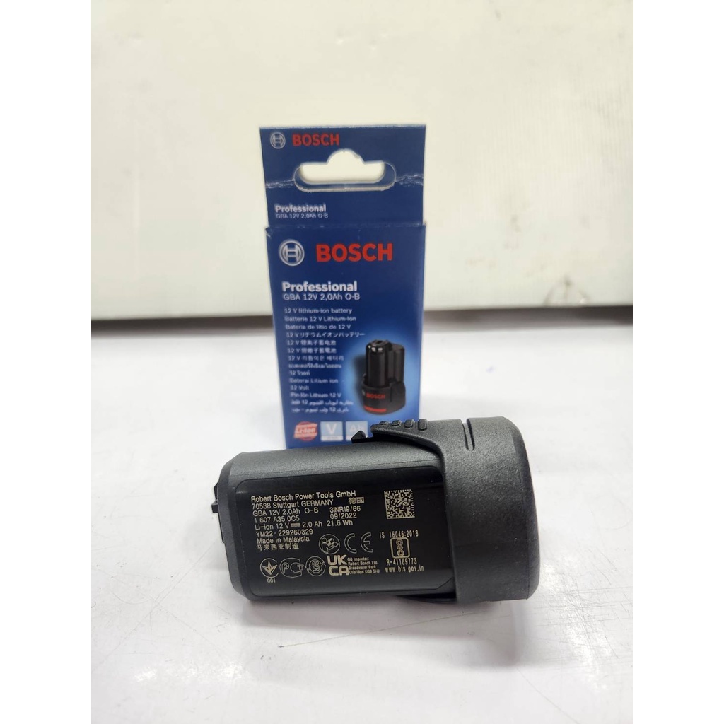 แบตเตอรี่เครื่องมือช่าง BOSCH 12v 2ah - 4ah รุ่น GBA และ แท่นชาร์จเร็ว ...