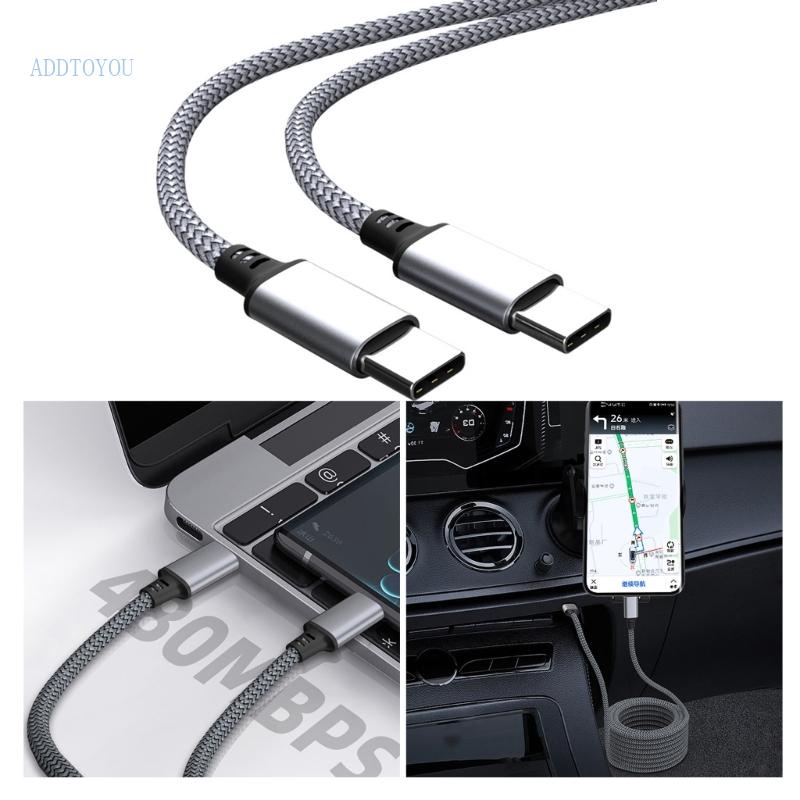 【3C】 Type C สายชาร์จ USB C สายชาร์จเร็ว ไนลอนถัก สายเคเบิล USB C แบบยาว | Shopee Thailand