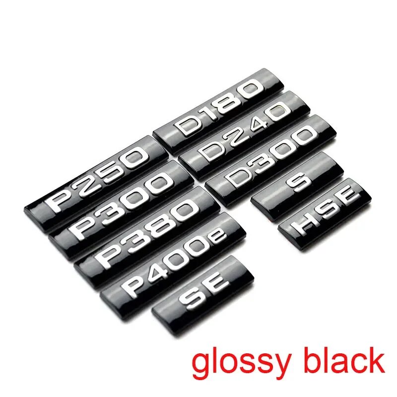 P250 P300 P380 P400e D180 D240 D300 S SE HSE R-DYNAMIC Bar Emblem for ...