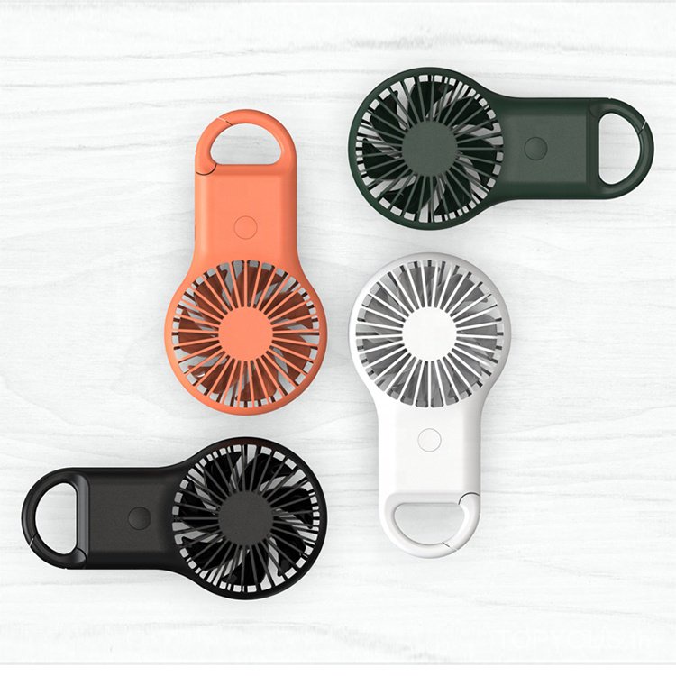 Mini Portable Fan USB Rechargeable 3 Gear Electronic Air Cooling Fans ...