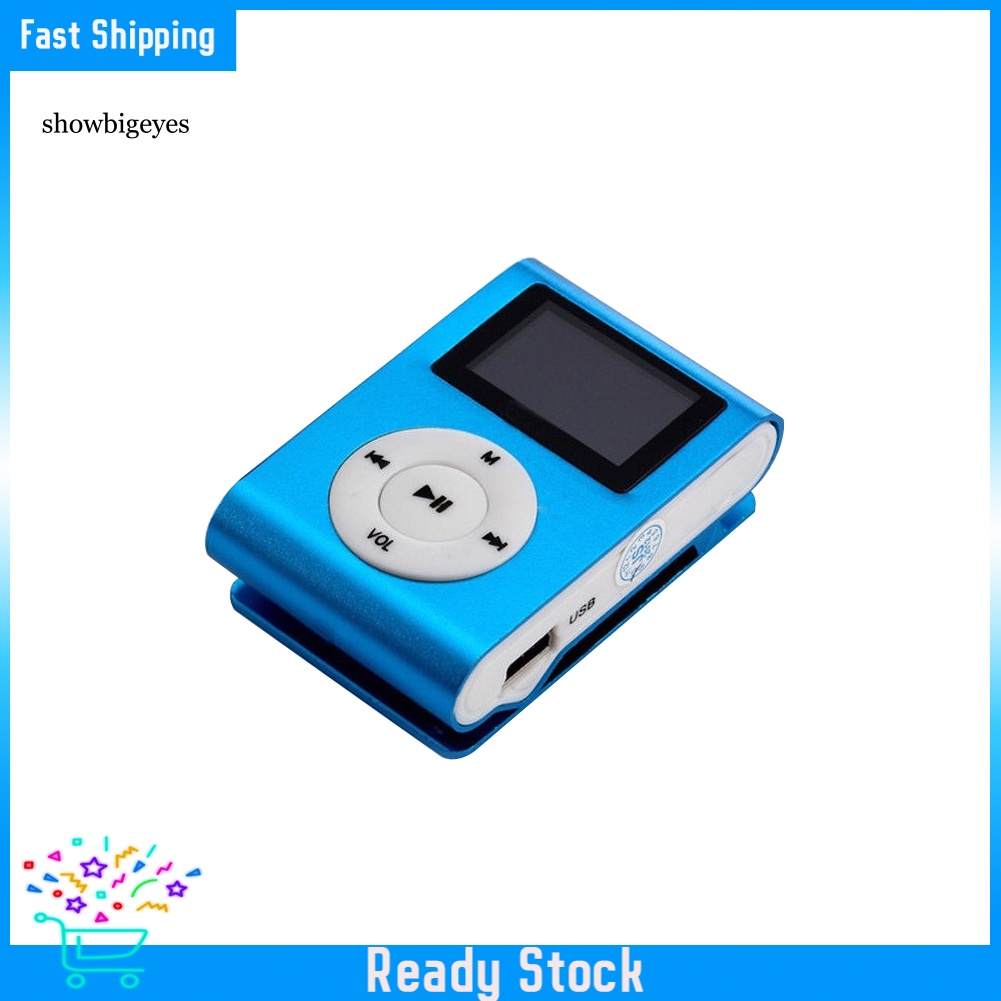 Sges เครื่องเล่นเพลง MP3 Micro SD การ์ด TF หน้าจอ LCD USB ขนาดเล็ก ...