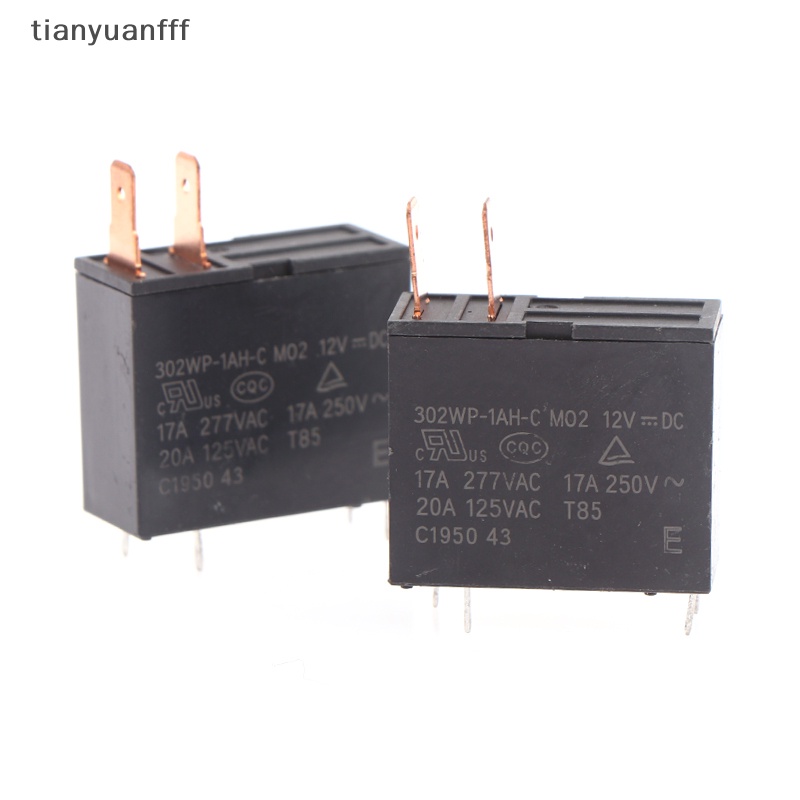 Tianyuanfff รีเลย์ 12V 302WP-1AH-C M02 12VDC 4Pins สําหรับเตาอบไมโครเวฟ ...