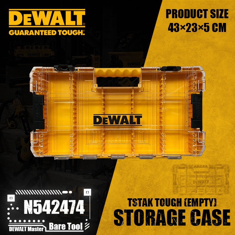 Dewalt N542474 ขนาดใหญ ่ Tough Case ไขควงที ่ ว ่ างเปล ่ าบิตชิ ้ นส ่ ...