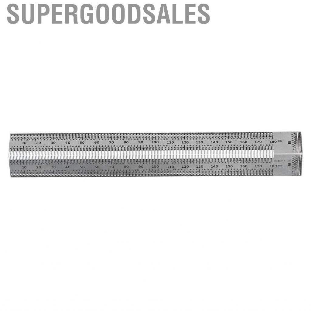 Supergoodsales Right Angle Line Ruler Clear Scale T Type Hole Rulers ...