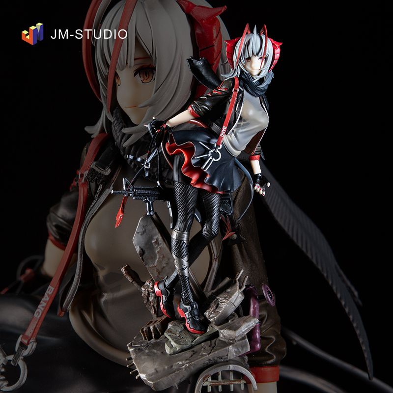 โมเดลฟิกเกอร์ Tomorrows Ark Series Gk Muyu W White Hair Red Pupil 2713