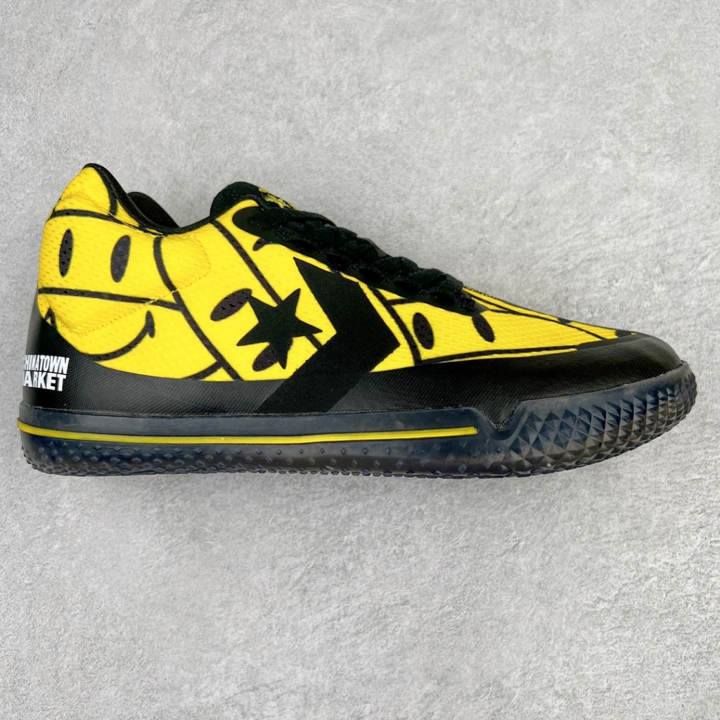 2023 Converse Chuck Taylor All Star Pro Bb Ox สีเหลืองดำ ระบายอากาศ ...