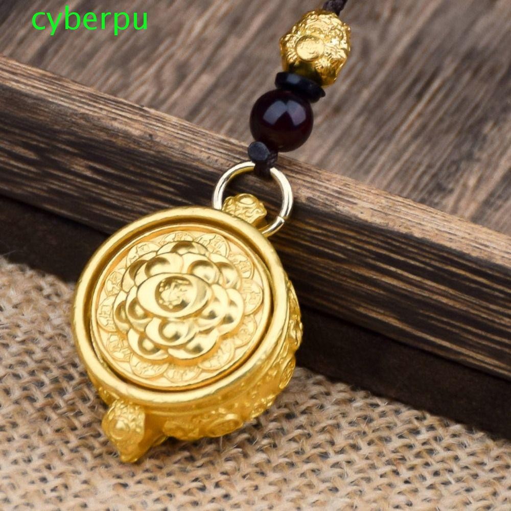 Cyberpulse จี้นําโชคสไตล์จีน,ทองแดงประณีต Zodiac Cornucopia Key Chain ...