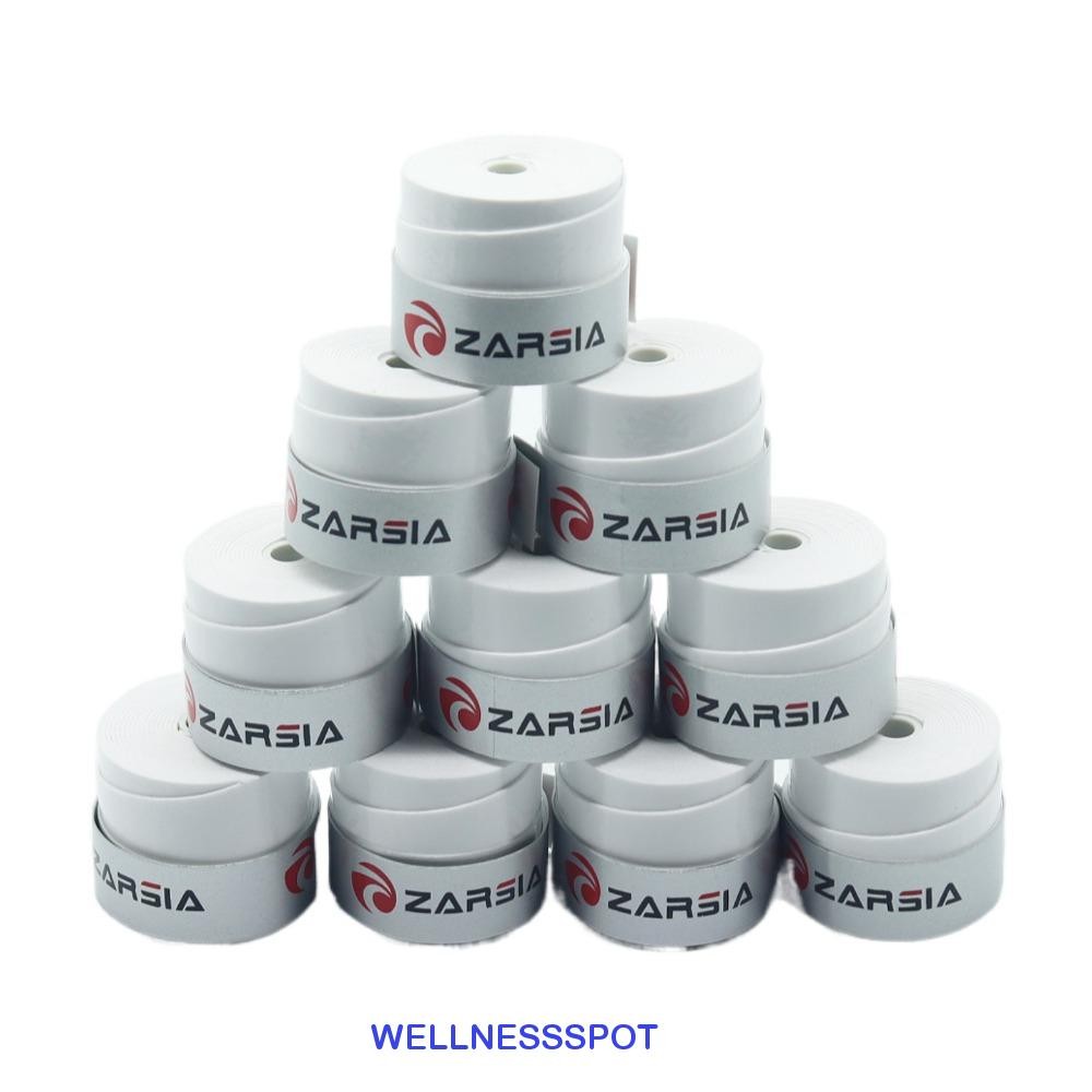 Wellnessspot ไม้แบดมินตัน Sweatband, Shock Absorption Anti Slip ไม้เทนนิส Grip,แบดมินตันเทปดูด ...