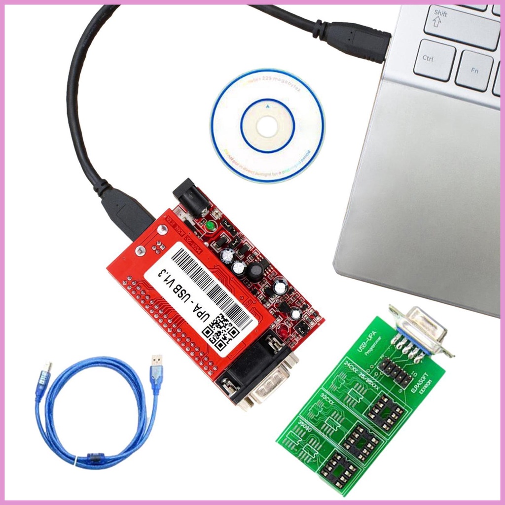 Ecu ชุดเครื่องมือสแกนเนอร์โปรแกรมเมอร์ V1.3 UPA-USB ECU สําหรับ ...