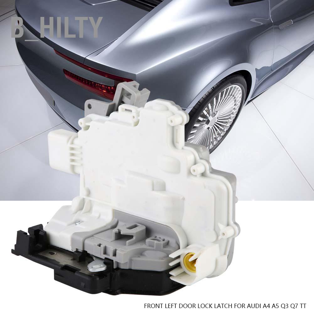 B_HILTY 3C1837015A ด้านหน้าซ้ายล็อคประตูสลักสำหรับ AUDI A4 A5 Q3 Q7 TT ...
