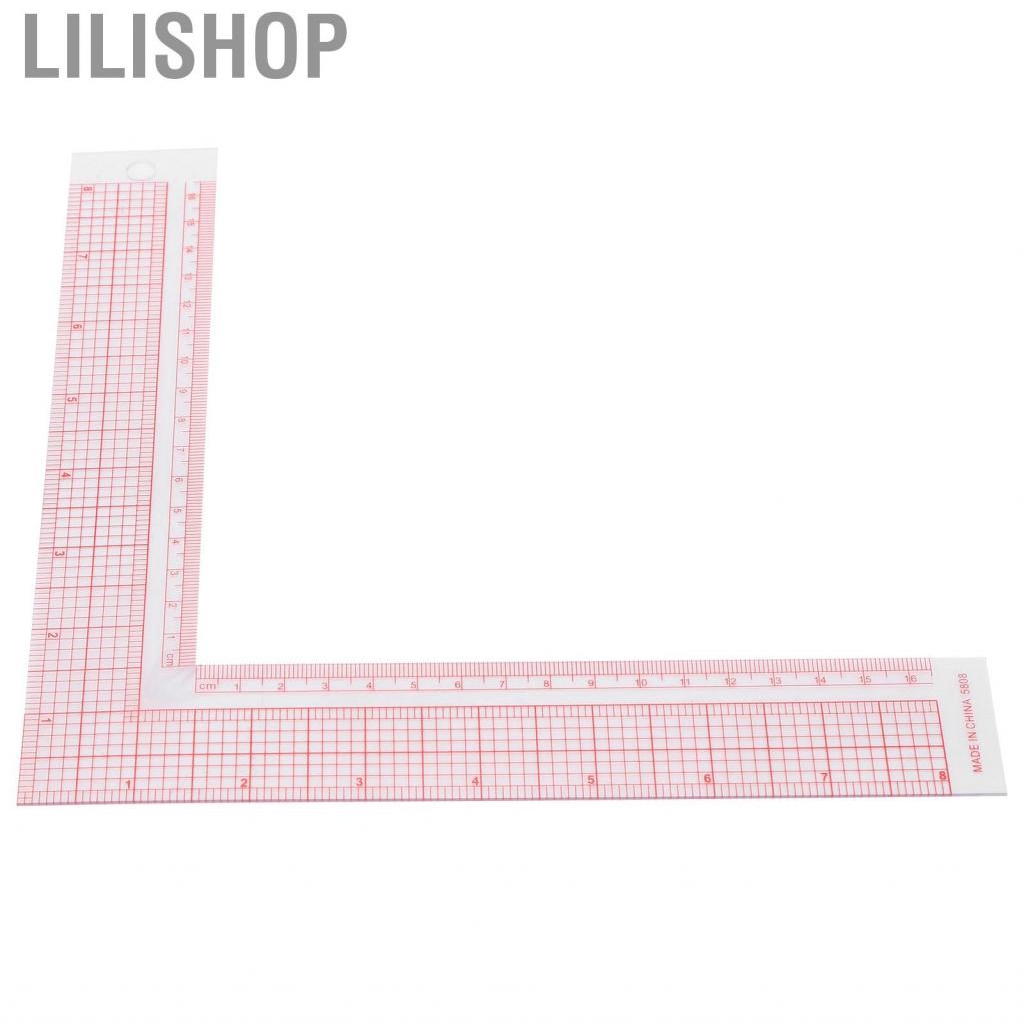 Lilishop Square Ruler LShaped Right Angle Scale PMMA PVC Measurement ...