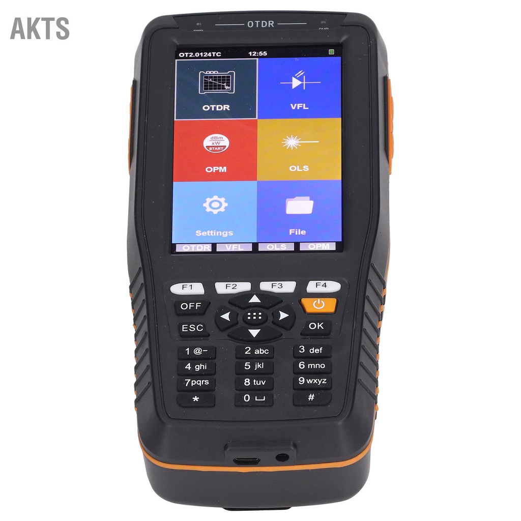 AKTS Optical Time Domain Reflectometer OTDR 4 in 1 Fiber Power Meter ...