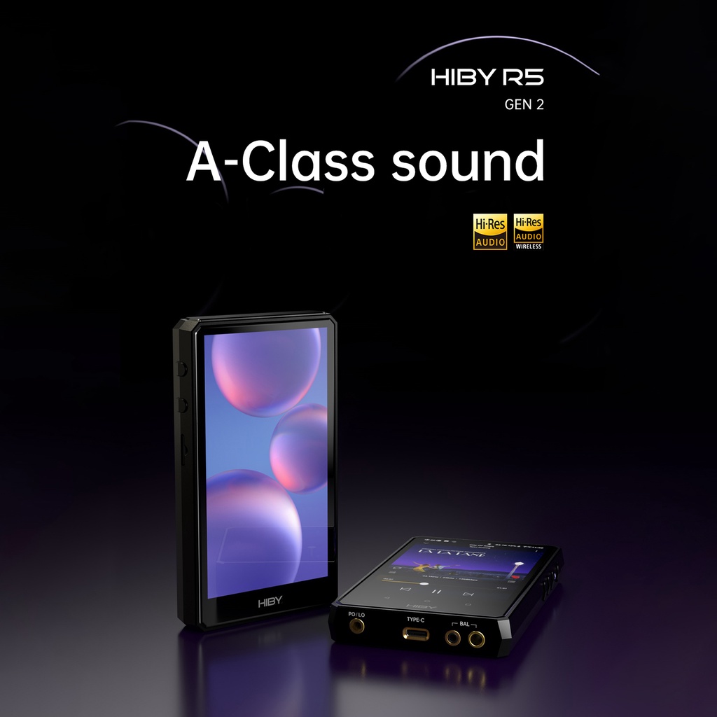Hiby R5 Gen 2 R5 II เครื่องเล่นเพลง HiFi MP3 Dual ES9219C บลูทูธ MQA 16x USB DAC DSD 35 ชั่วโมง ...