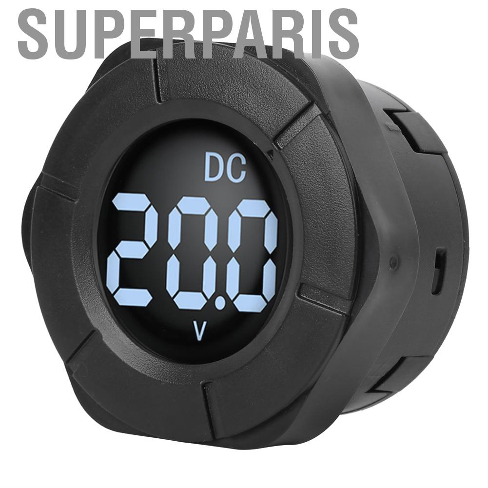 Superparis DC 0-300V LED Panel Digital Display Voltage Meter Voltmeter ...