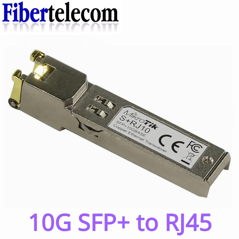 Mikrotik โมดูลรับส่งสัญญาณทองแดง 10G SFP เป็น RJ45 SFP | Shopee Thailand