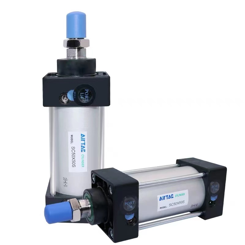 กระบอกสูบมาตรฐาน Airtac SC32 SC40 SC50 X25X50X100X150X200X300S | Shopee ...