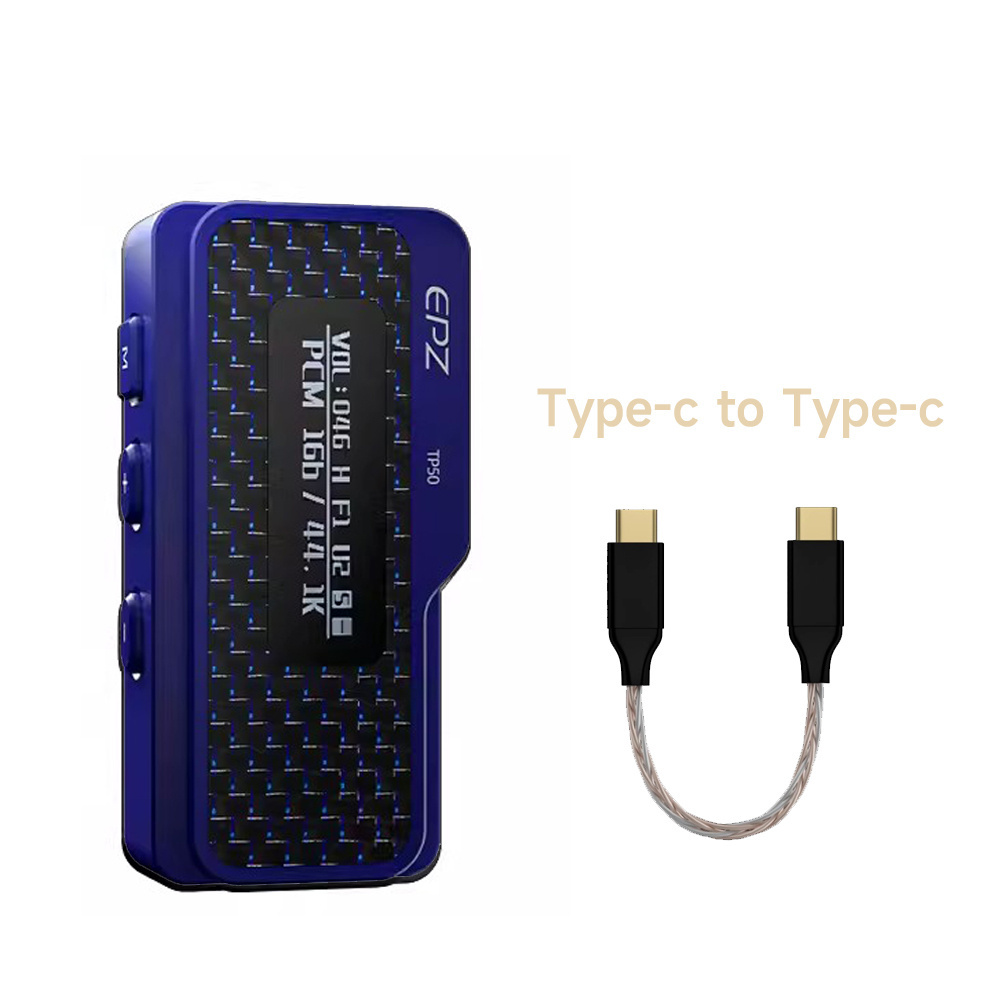 Epz TP50 เครื่องเสียง DAC 43198*2 แอมป์ RT6863*2 32Bit 768Khz DSD256 3.5 มม. 4.4 มม. คุณภาพสูง ...