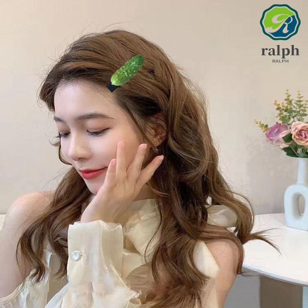 Ralph กิ๊บผัก, มินิสีทึบอาหารด้านข้าง Bangs คลิป, น่ารัก Cauliflow ...