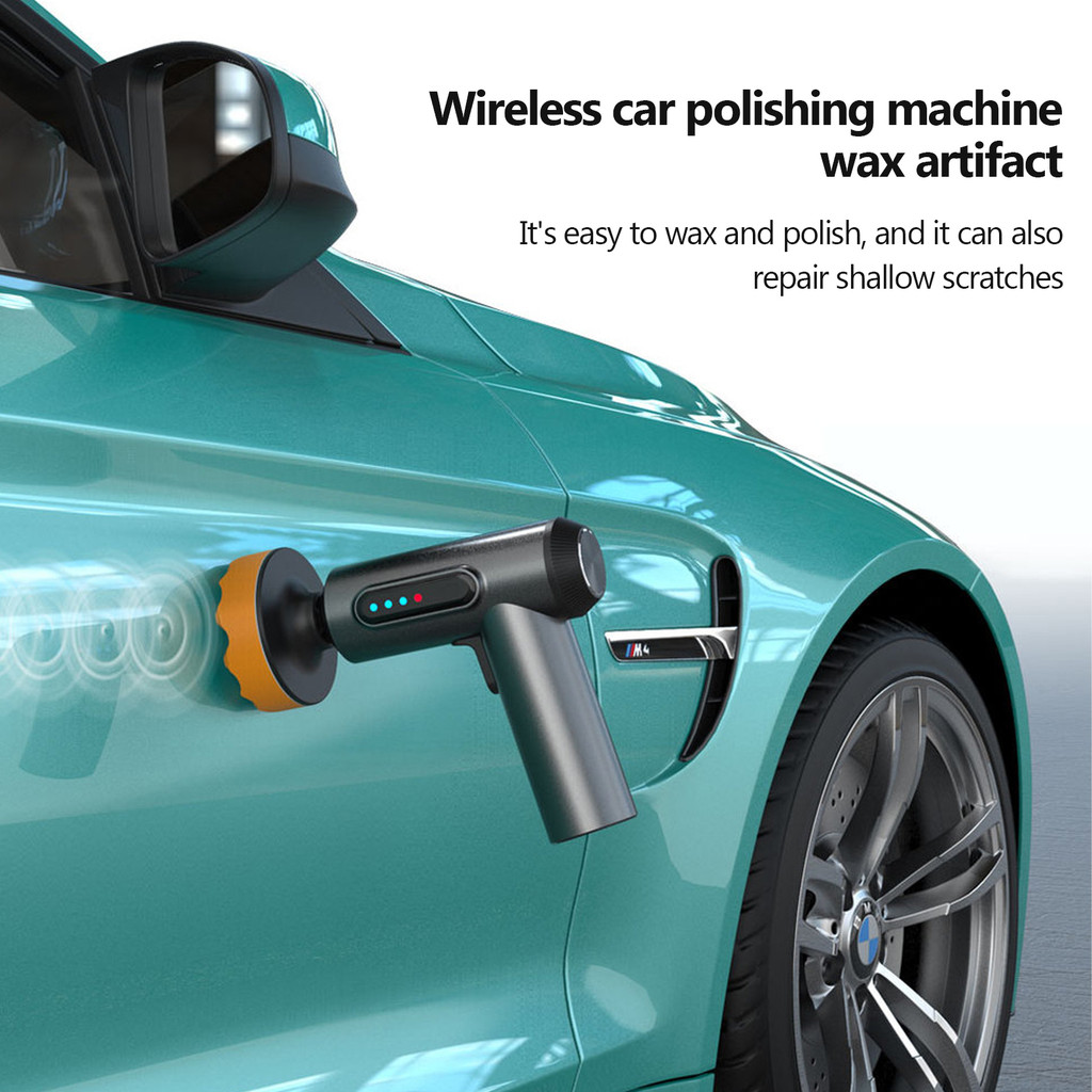 LOCAL Electric Wireless Car Polishing Machine 1300rpm Adjustable Speed ...
