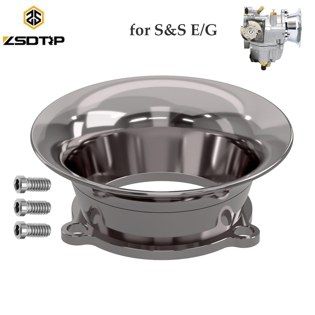 Motorcycle Air Filter Reusable Velocity Stack Compatible with Harley ...