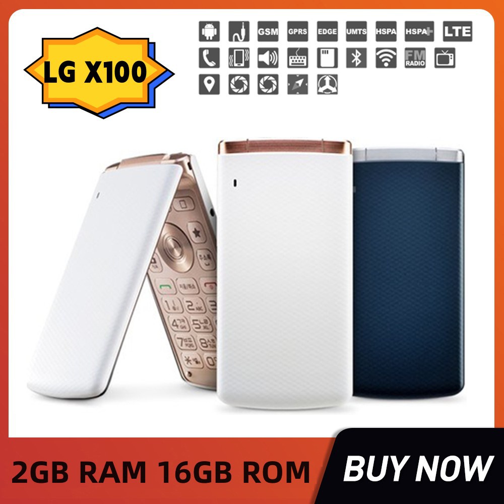【พร้อมส่ง】LG X100 สมาร์ทโฟน LG แผนที่อัจฉริยะ 3.3 นิ้ว แรม 2GB รอม 16GB กล้อง 4.9MP LTE วิทยุ FM ...