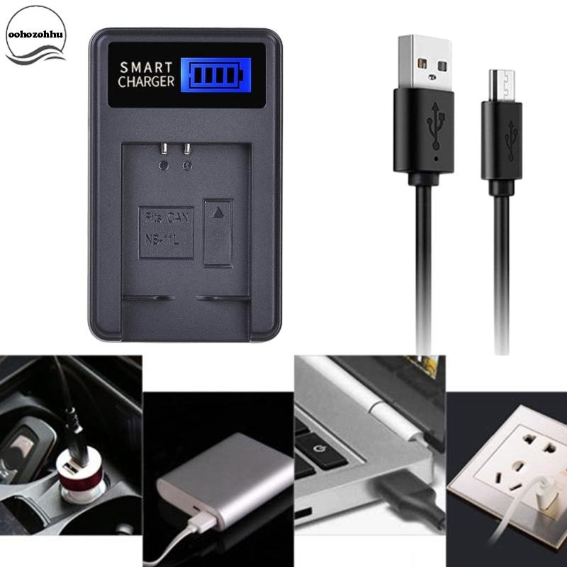 Ooh ที่ชาร์จ USB สะดวก สําหรับแบตเตอรี่กล้อง NB11L | Shopee Thailand