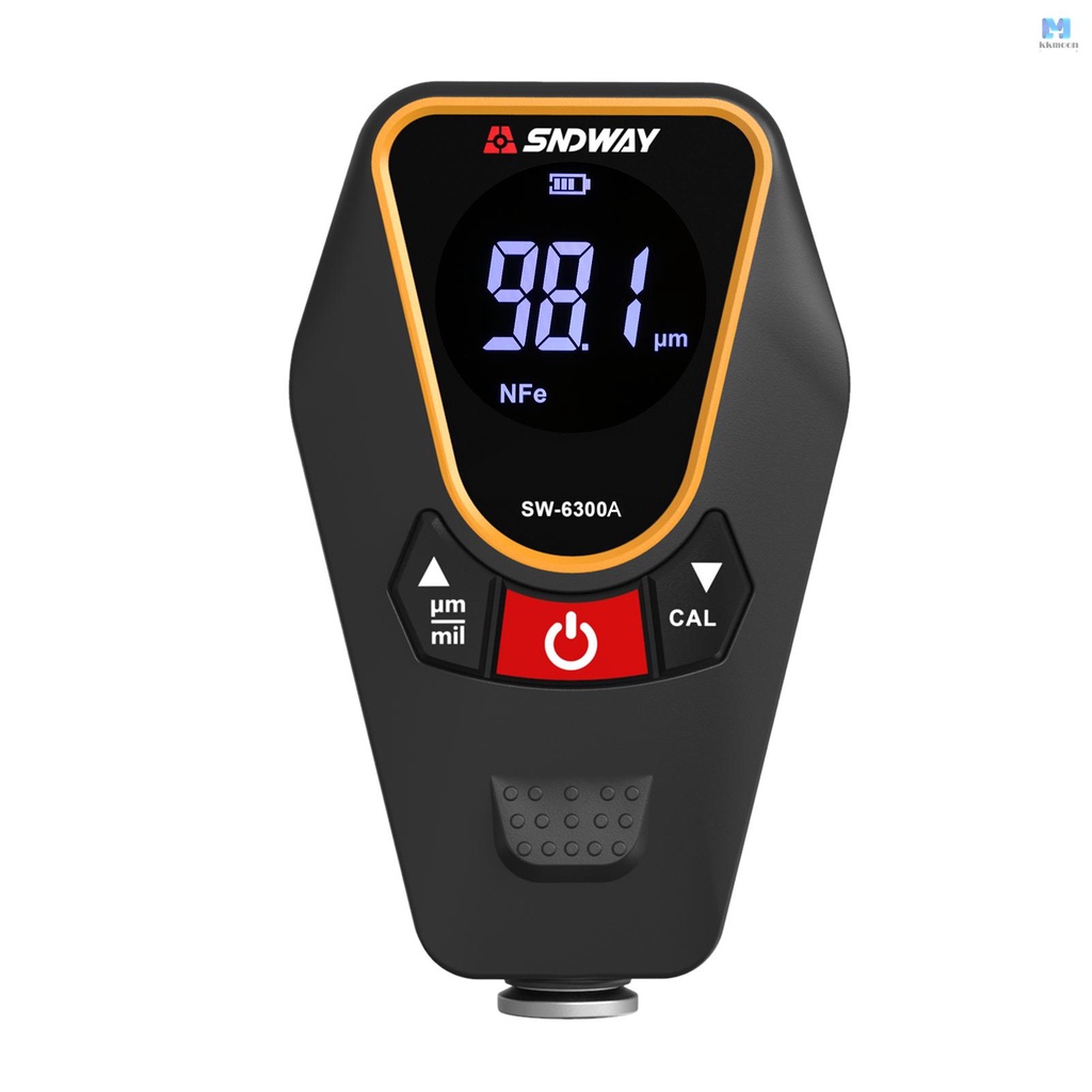 SNDWAY Paint Thickness Gauge Meter - Convenient Device for Measuring ...