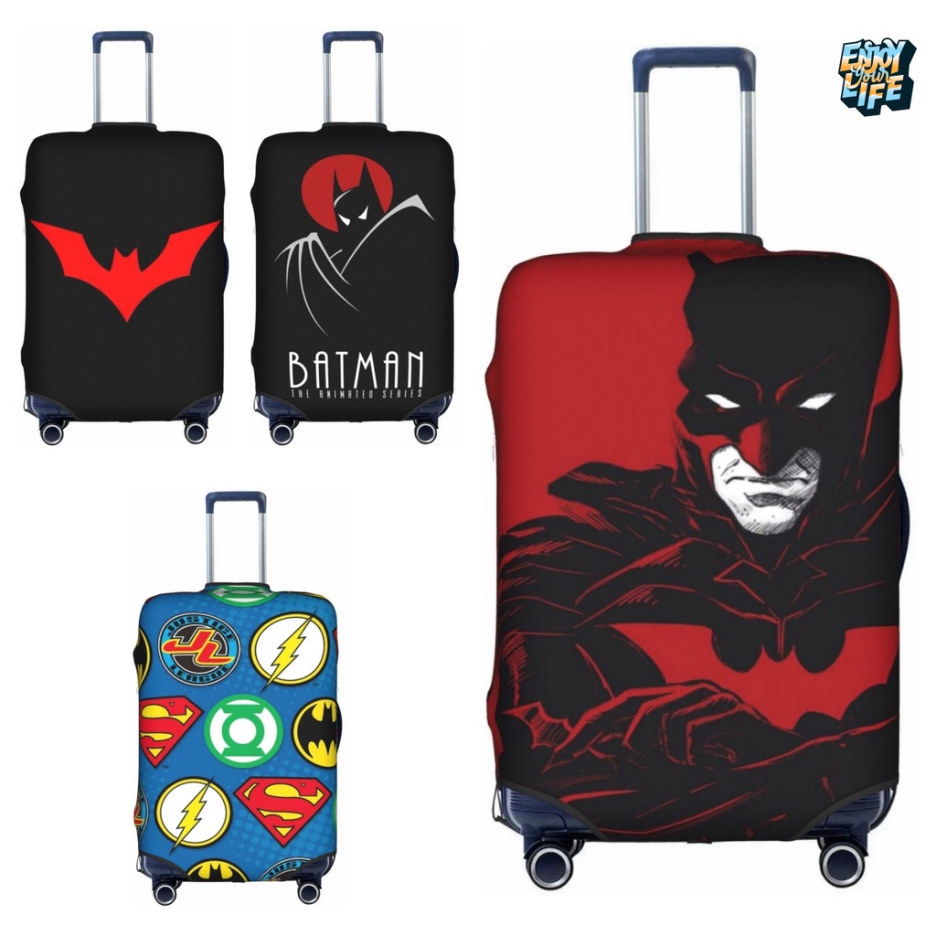 Marvel Batman Travel กระเป๋าเดินทาง Spandex กระเป๋าเดินทาง Protector ...