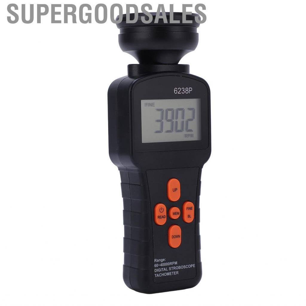 Supergoodsales 6238P แบบพกพา Stroboscope Flash TACHOMETER จอ LCD ขนาด ...