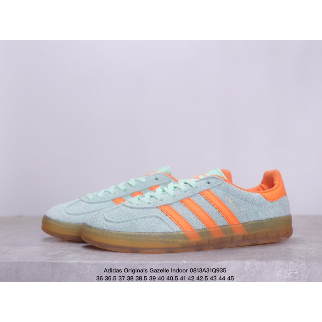 Genuine Adidas Originals Gazelle Indoor สวมกันลื่นป้องกันการลื่นไถล ...