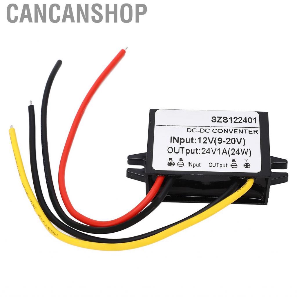 Cancanshop DC Boost Converter High Efficiency 9-20V Input 24V 1A 24W ...