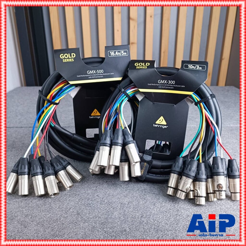 1เส้น มี2ขนาดให้เลือก BEHRINGER GMX-300 GMX-500 สายมัลติคอร์ 8 คอร์ XLR ...