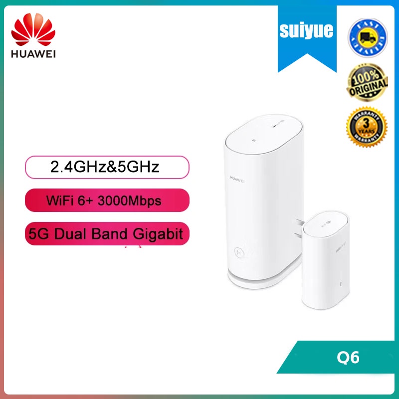 เราเตอร์ขยายสัญญาณ WiFi Q6 3000Mbps Gigabit WiFi 6 ความเร็วสูง | Shopee Thailand