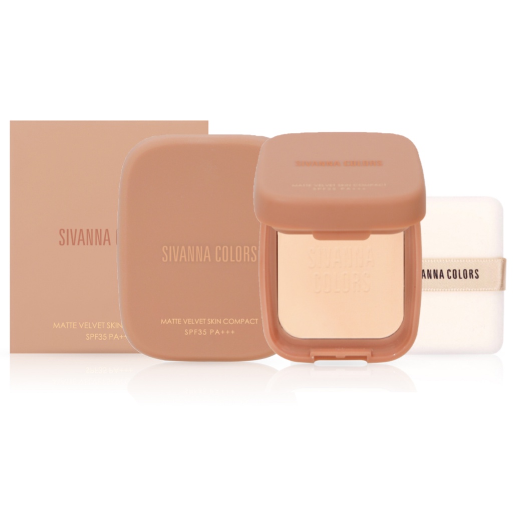 ♦️ของแท้·ส่งด่วน·ถูก♦️Sivanna Matte Velvet Skin Compact Powder SPF35 PA ...