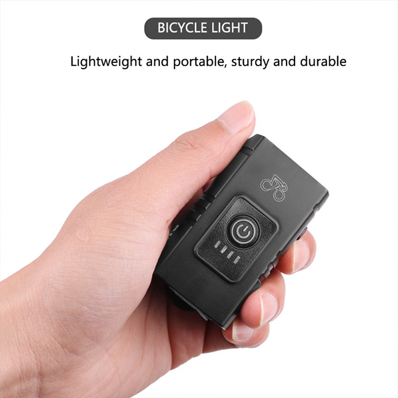【พร้อมส่ง】คุณภาพสูง T6 ไฟจักรยาน LED 10W 800LM 6 โหมด USB ชาร์จโคมไฟ ...