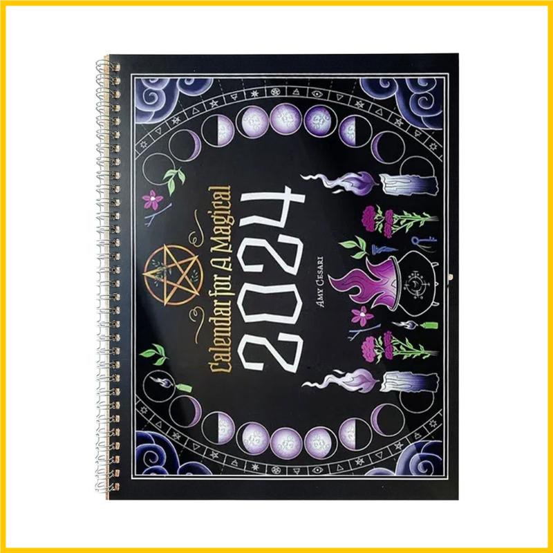 Runun ปฏิทินตั้งโต๊ะ แบบเกลียวคู่ สําหรับออฟฟิศ ปี 2024 | Shopee Thailand