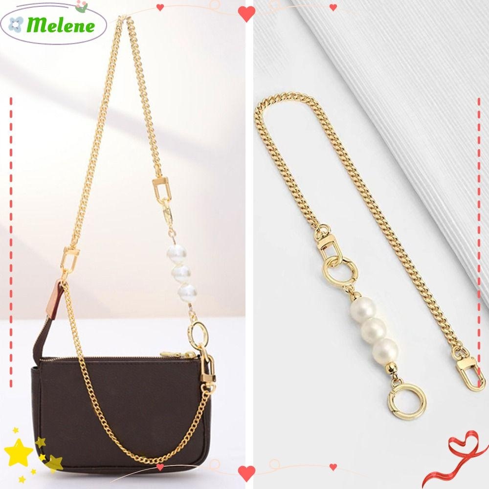 Melene สายโซ่คล้องไหล่ โลหะ สีทอง ระดับไฮเอนด์ แบบเปลี่ยน | Shopee Thailand