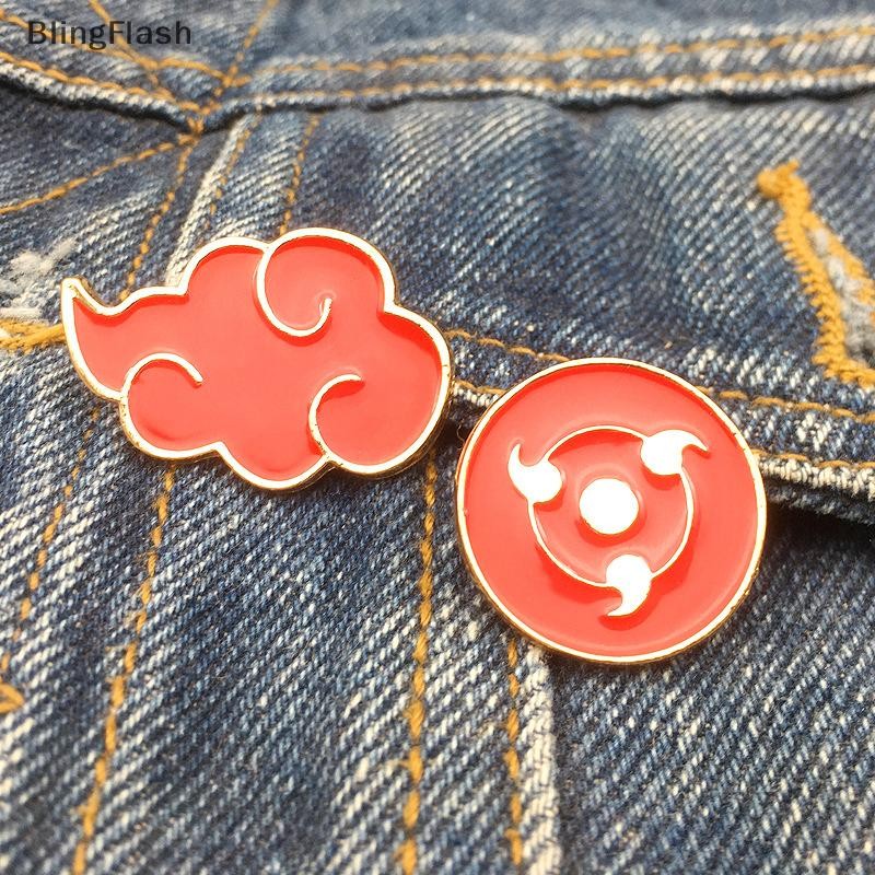 [BlF] เข็มกลัดโลหะตราแอนิเมชั่น Red Cloud Sharingan Pin หัวเข็มขัดป้องกันการระเบิด [FH] | Shopee ...