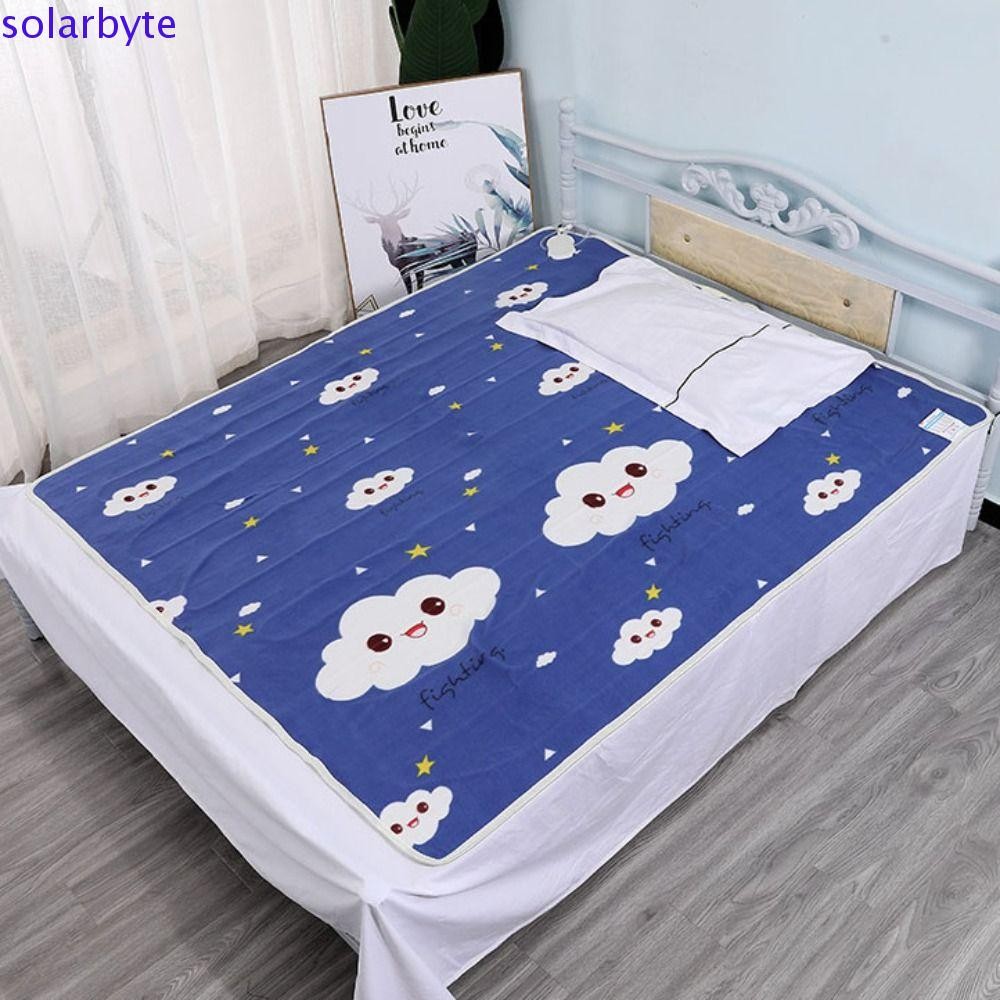 Solarbyte ผ้าห่มไฟฟ้า 220v 1 ชิ้น เครื่องทําความร้อน Body Warmer เทอร์โมสตัทในครัวเรือนผ้าห่ม ...