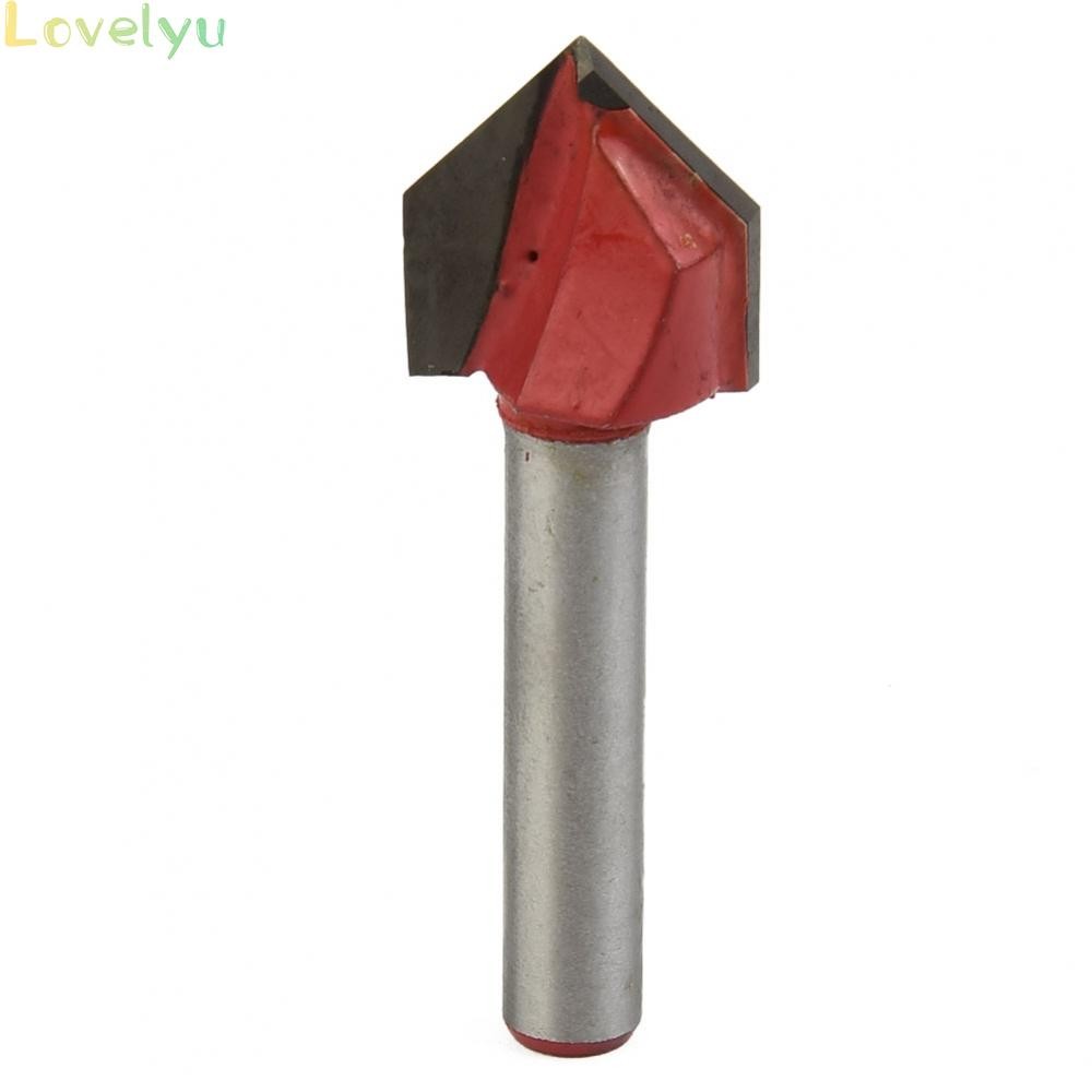 Reliable 1/4 Shank 90 Degree V Groove Template Router Bit Designed for ...
