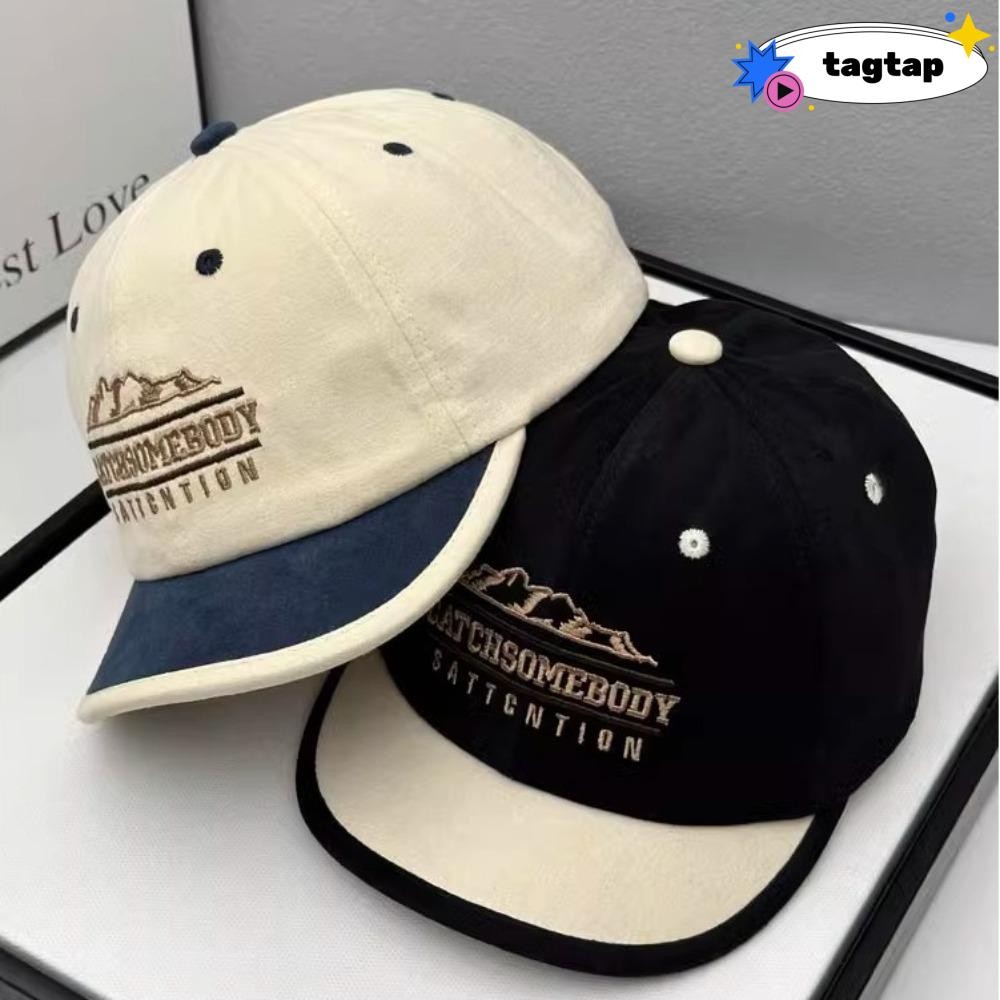 Tagtap หมวกเบสบอลคู่รัก, หมวกตกปลากันแดดปีกสั้น, ขายร้อนแข็งปรับได้อเนก ...