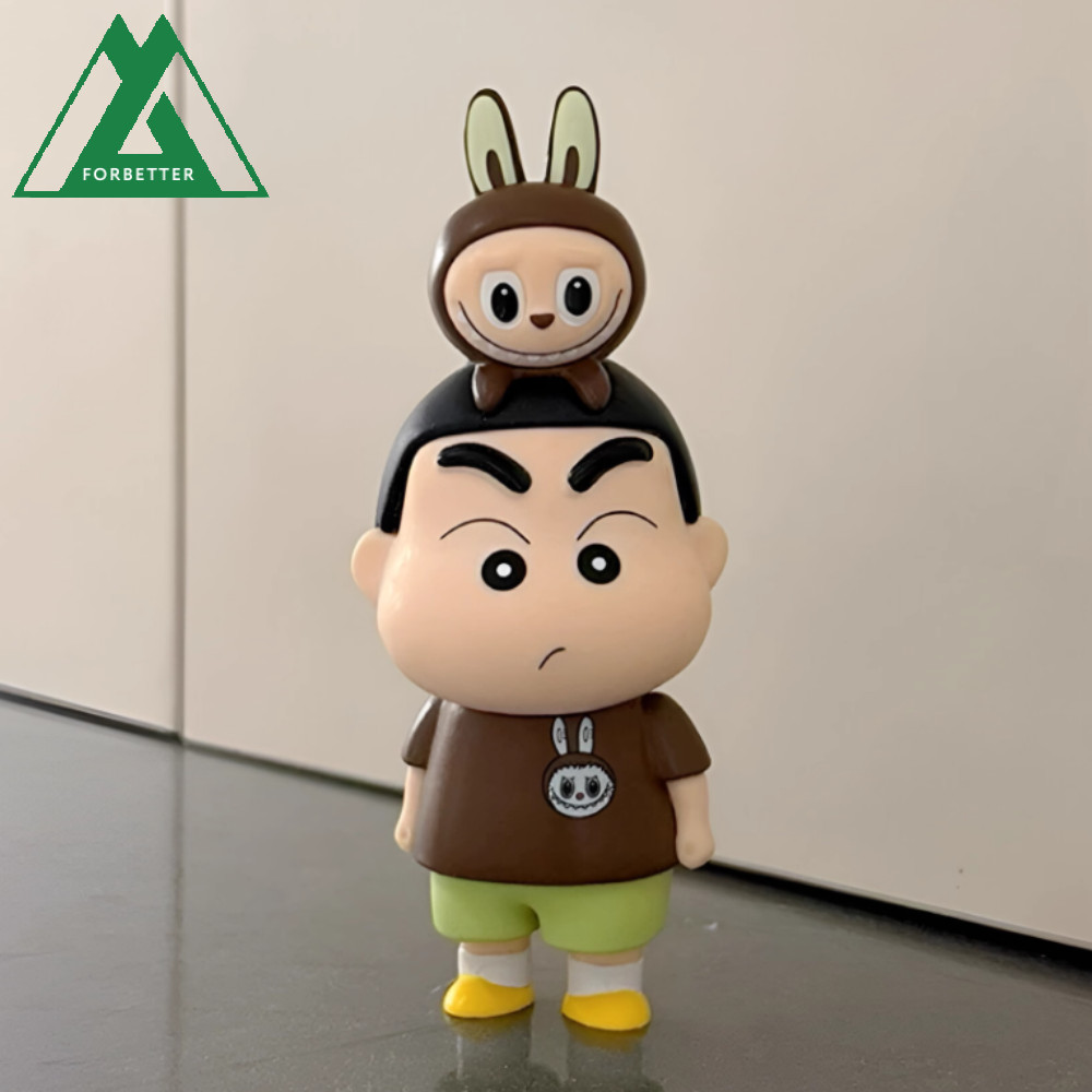 Forbetter Labubu Crayon Shin-Chan รูป, PVC ตุ๊กตารูปปั้น Crayon Shin ...