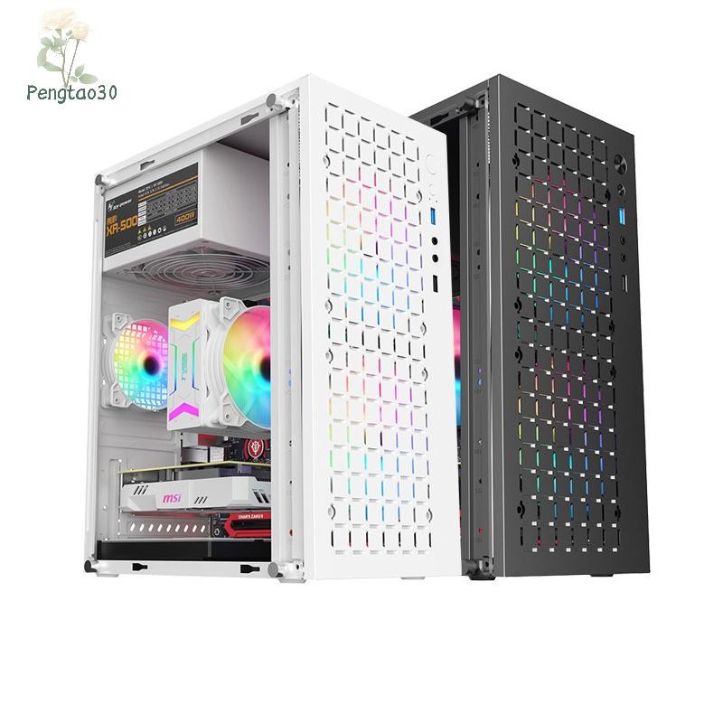 [Eao] Micro ATX/ITX โปร่งใส DIY PC กรณีแก้วคอมพิวเตอร์เดสก์ท็อป HDD ...