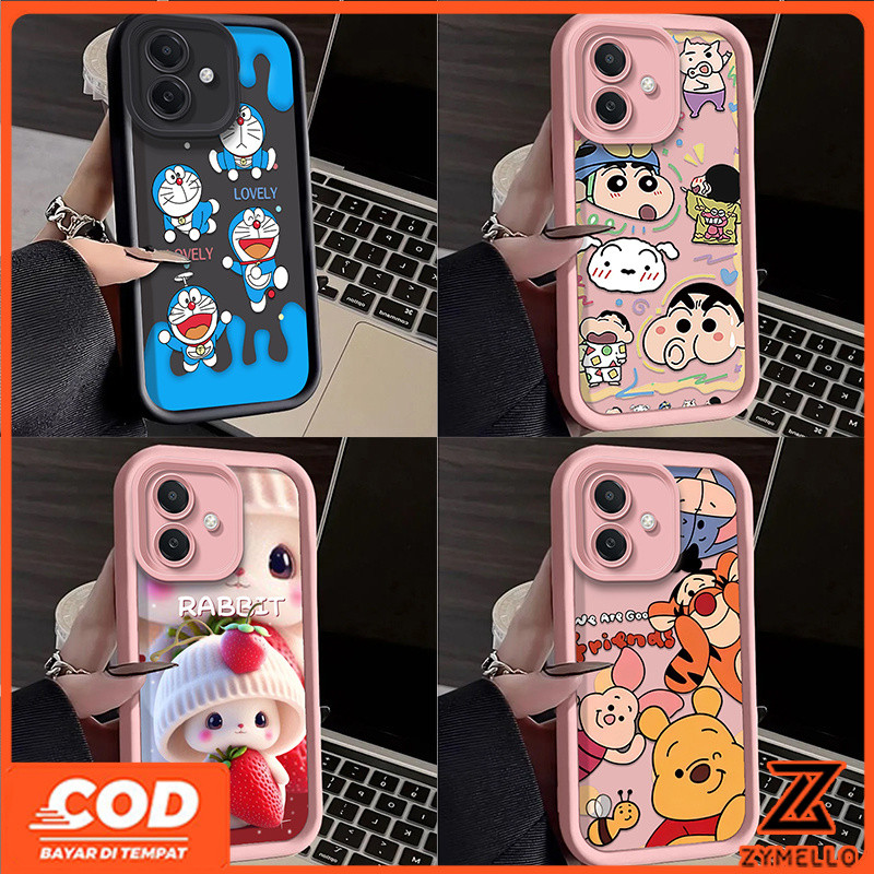 เคสสำหรับ Realme Note 60 Realme Note 50 Realme C75 C65 C67 C61 C55 C53 C51 เคสมือถือ TPU กัน ...