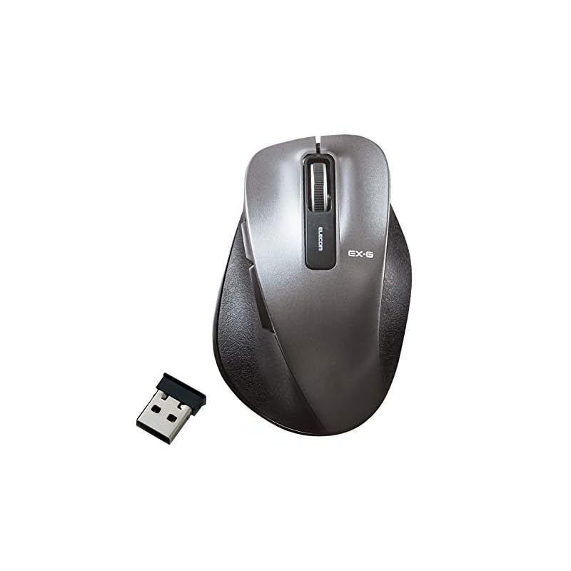 ส่งตรงจากญี่ปุ่น Elecom Mouse เมาส์ไร้สาย 5 ปุ่ม (พร้อมปุ่มย้อนกลับ และปุ่มไปข้างหน้า) ด้ามจับไฟ ...
